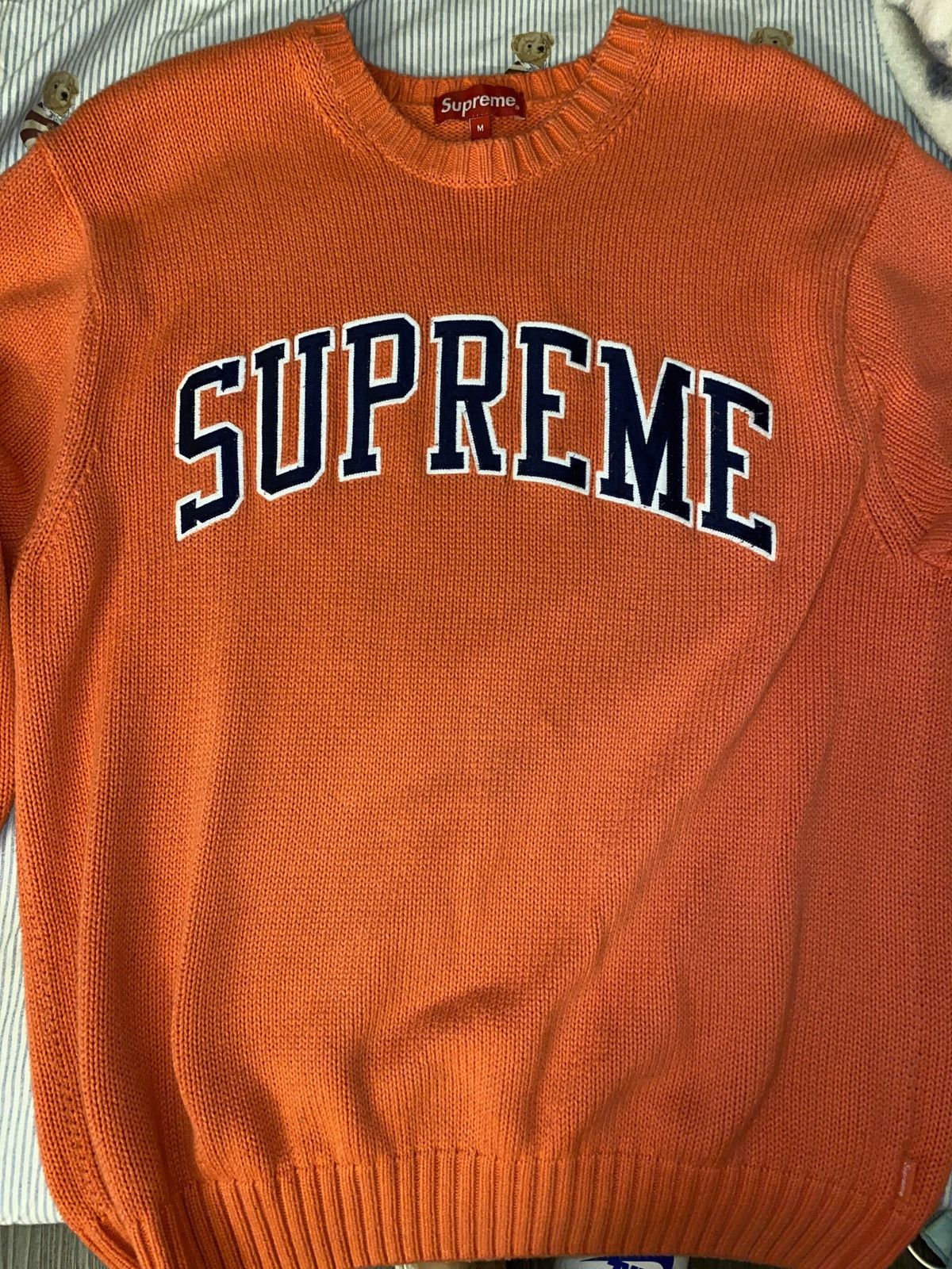 Supreme supreme knit logo | Grailed