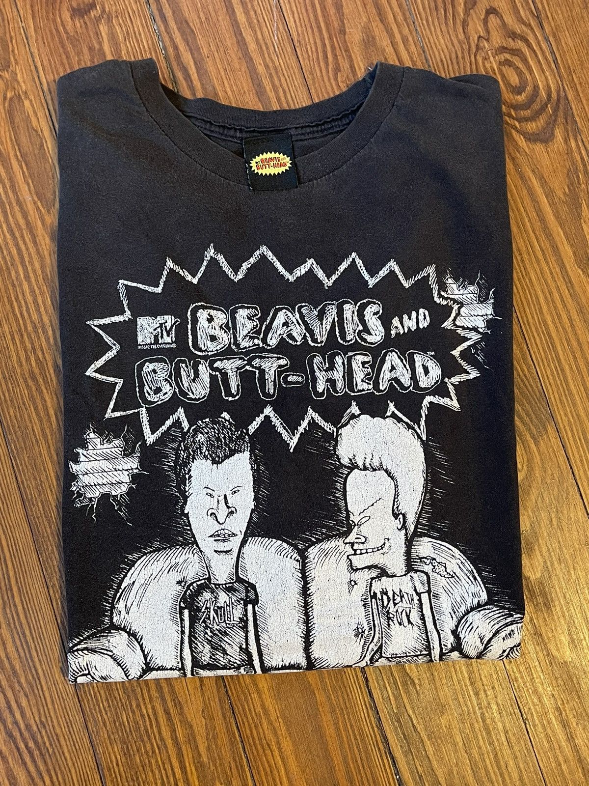 Movie × Vintage Beavis And Butthead 90’s MTV Cartoon Rap Rock Band ...
