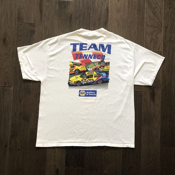 Vintage Vintage 90s Team Tenneco NAPA Racing T-Shirt | Grailed