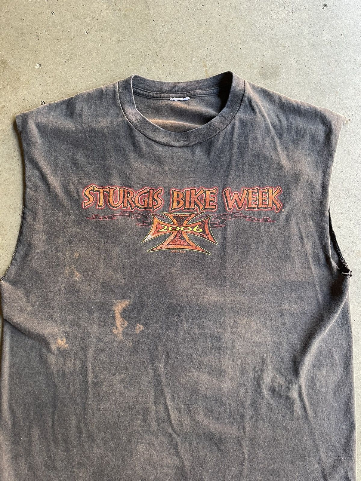 Vintage Sturgis Bike Week Sleeveless Motorcycle Cut Off 2006 | Grailed