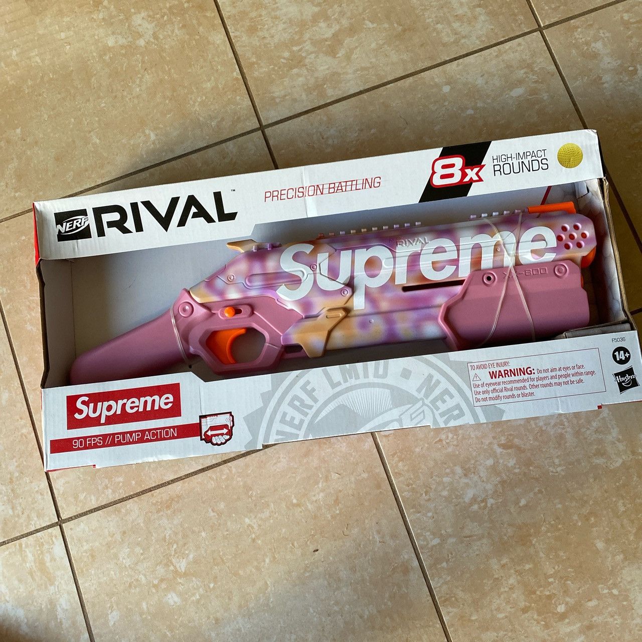 Streetwear × Supreme × Vintage Supreme Nerf Rival Takedown Blaster Pink ...