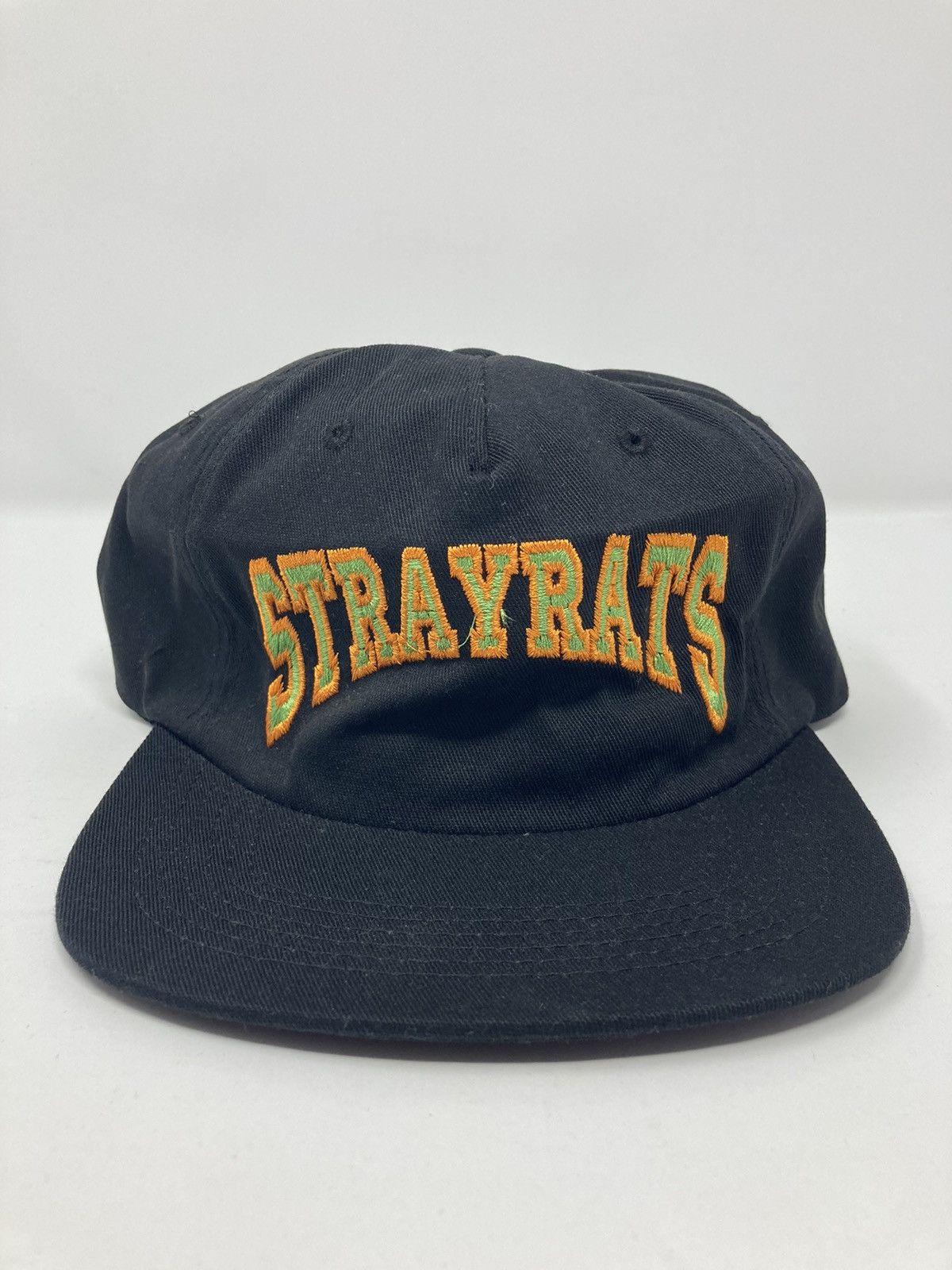 Stray Rats Stray Rats Two Tone College Arch Hat Black | Grailed