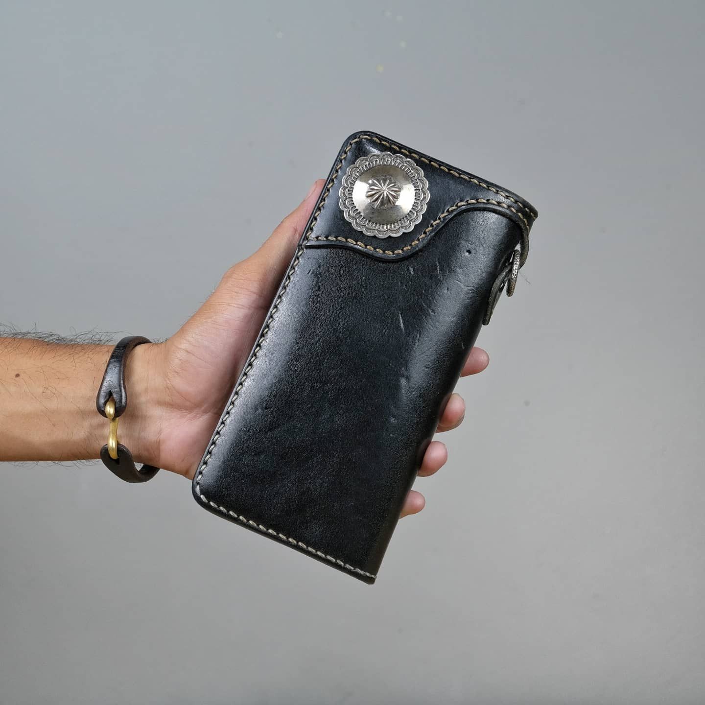 The Flat Head The Flat Head Shell Cordovan Leather Wallet Original ...