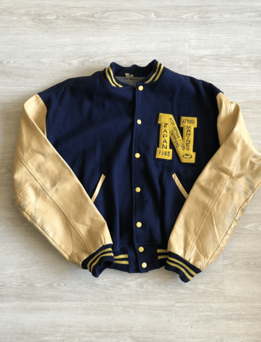 Vintage RARE 60s true vintage Marines varsity jacket | Grailed