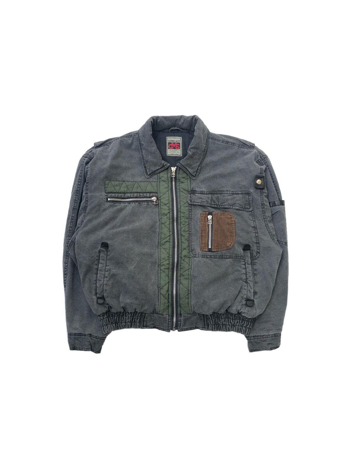 Bomber Jacket × Japanese Brand Superboy Reconstructed Bomber Jacket ...