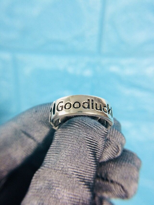 Vintage Good lucky rings adjustable size ring | Grailed