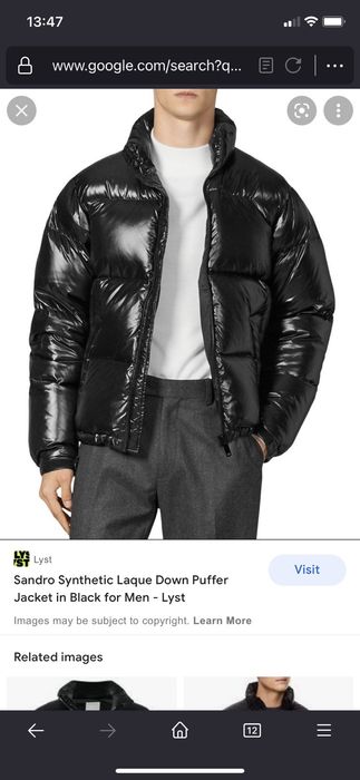 Sandro Puffiest Puffer Jacket Black | Grailed