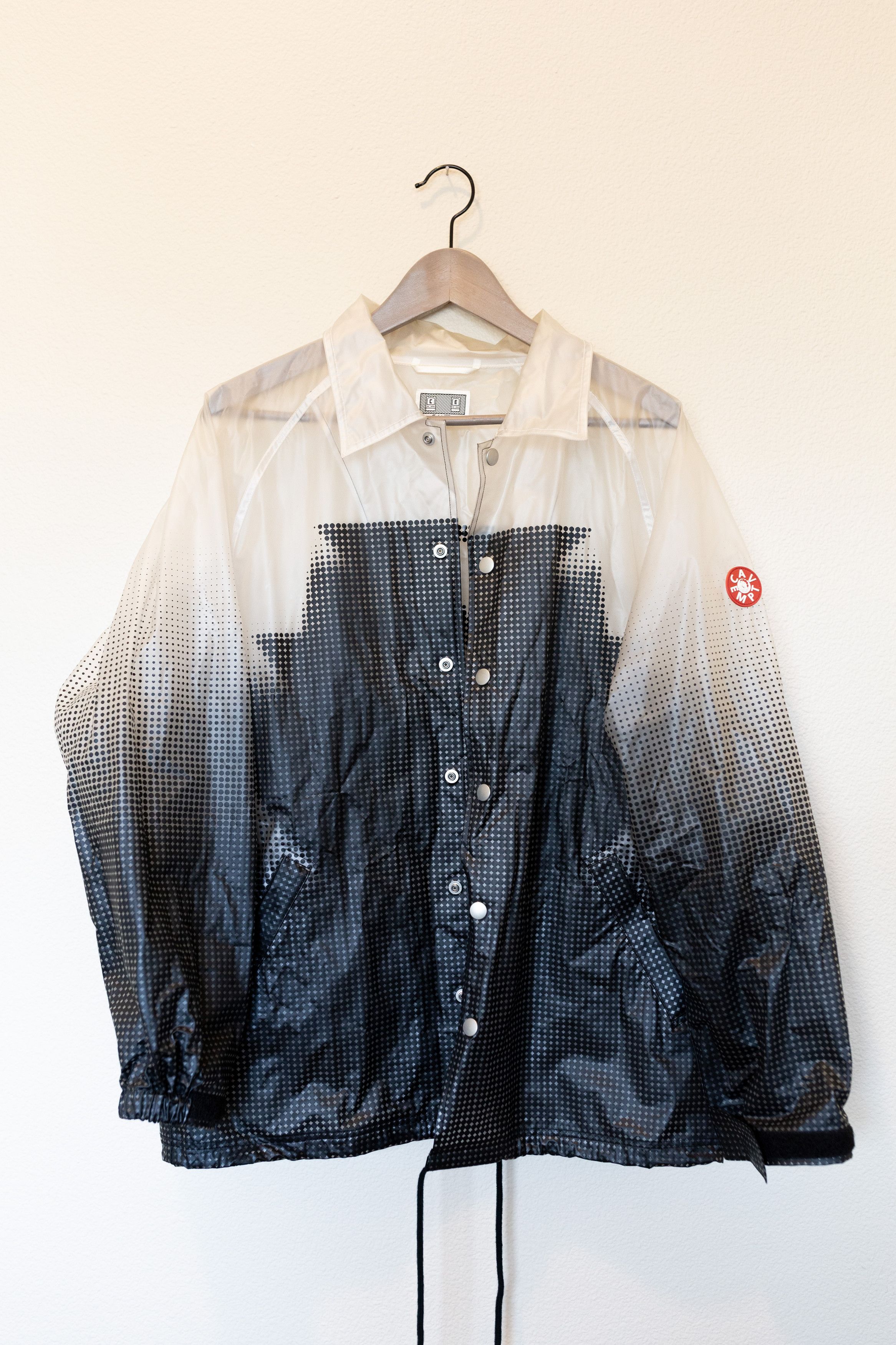 Cav Empt Cav Empt PVC Rain Jacket Black | Grailed