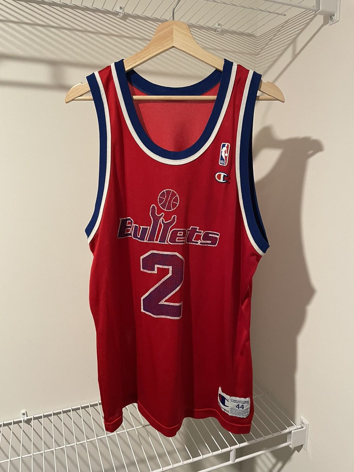 Champion × NBA × Vintage Vintage Chris Webber Bullets Jersey | Grailed