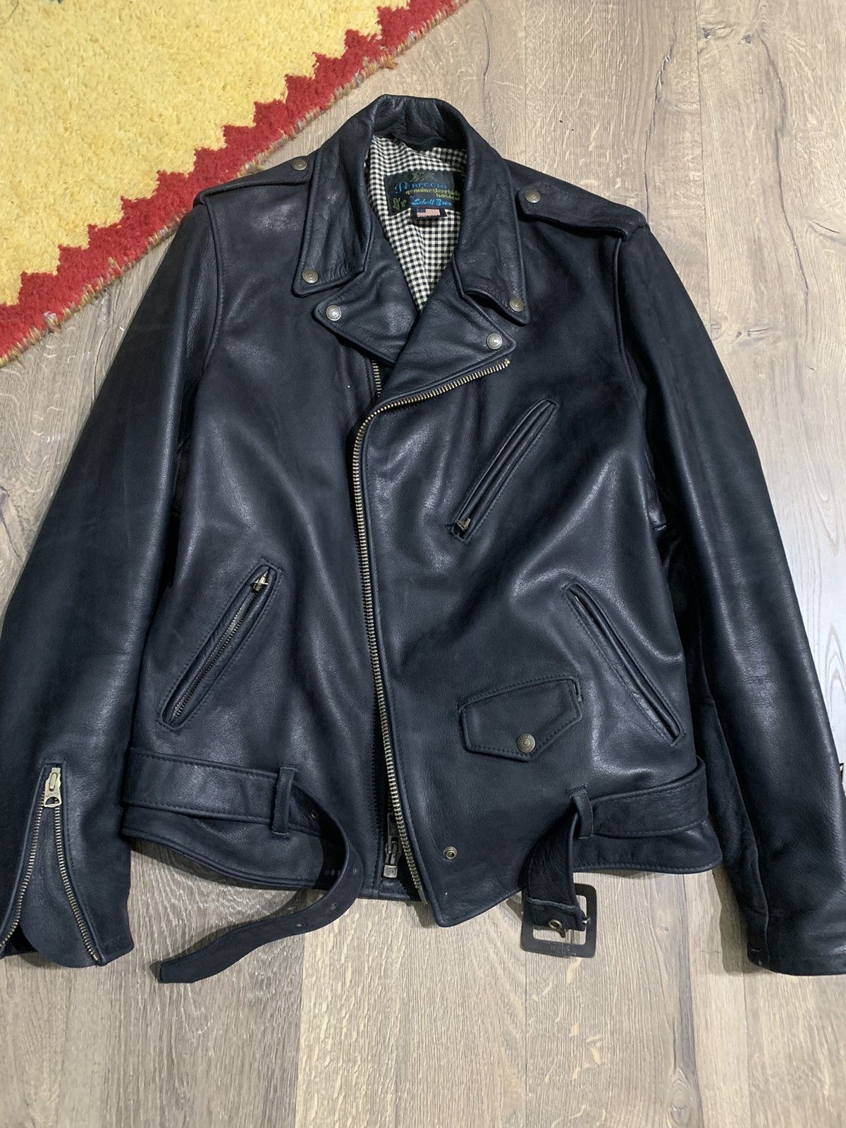 Schott Schott Perfecto PER22 Buffalo Leather Large | Grailed
