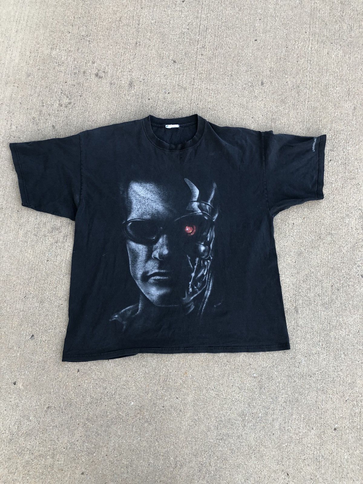 Universal Studios × Vintage VINTAGE 90s TERMINATOR PROMO SHIRT | Grailed