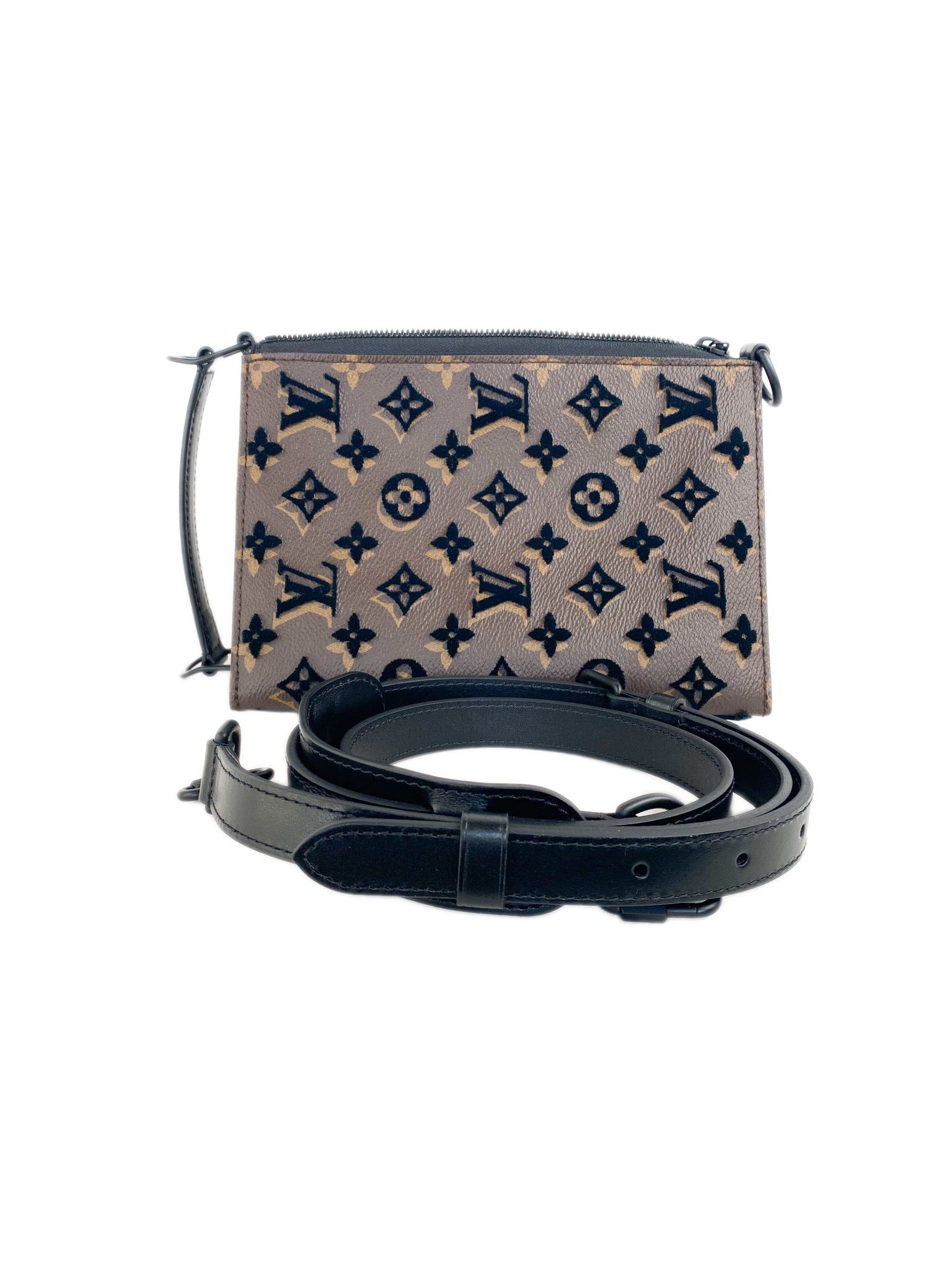 Louis Vuitton Louis Vuitton Virgil Mini Triangle Tuffetage Soft Trunk ...