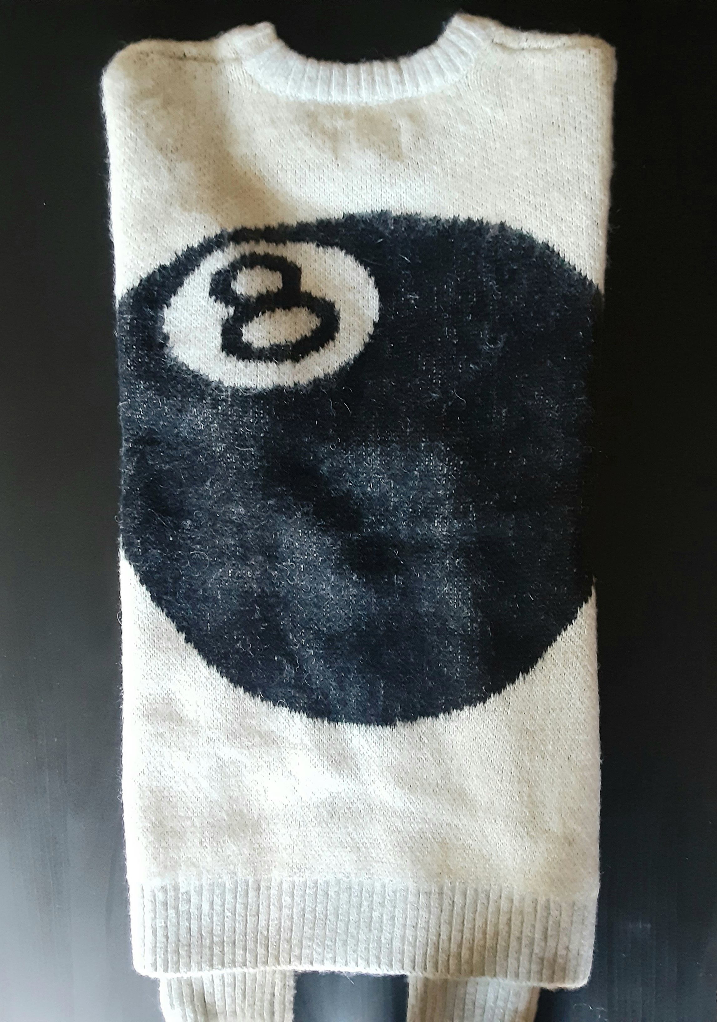 Stussy Stussy 8 ball mohair sweater | Grailed