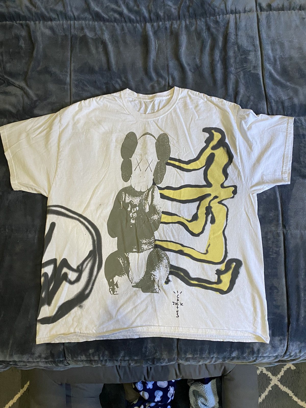 Travis Scott Travis Scott + Kaws For Fragment Tee | Grailed