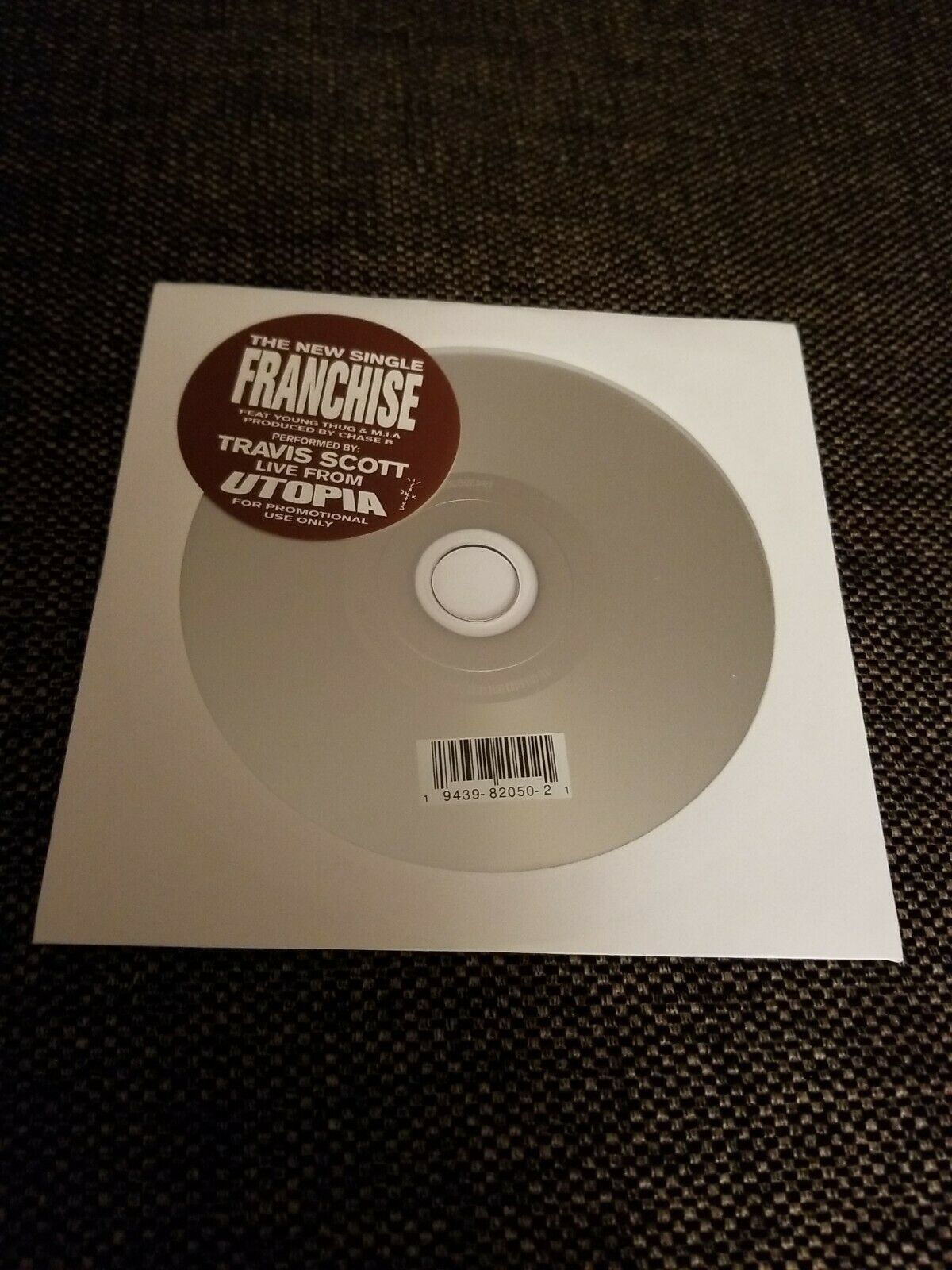 Travis Scott Travis Scott Franchise Promo Single CD | Grailed