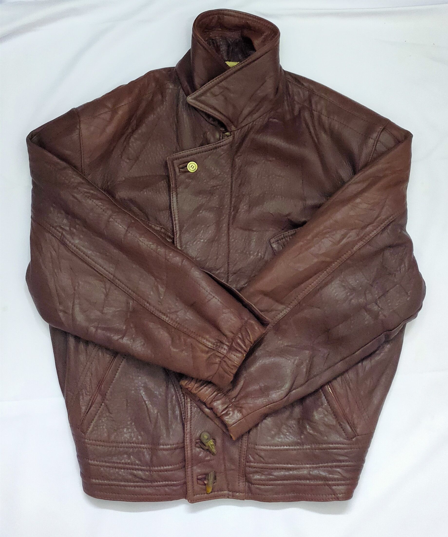 Italian Designers Verri Uomo italy leather jacket | Grailed