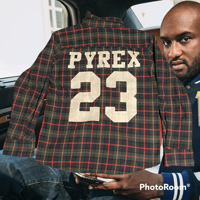 Polo Ralph Lauren Rare Pyrex Vision Polo Rugby Flannel Virgil Abloh ...