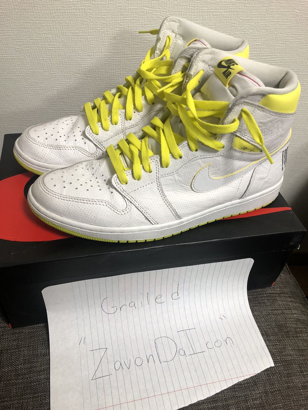 Jordan Brand Air Jordan 1 Retro High OG Dynamic Yellow | Grailed