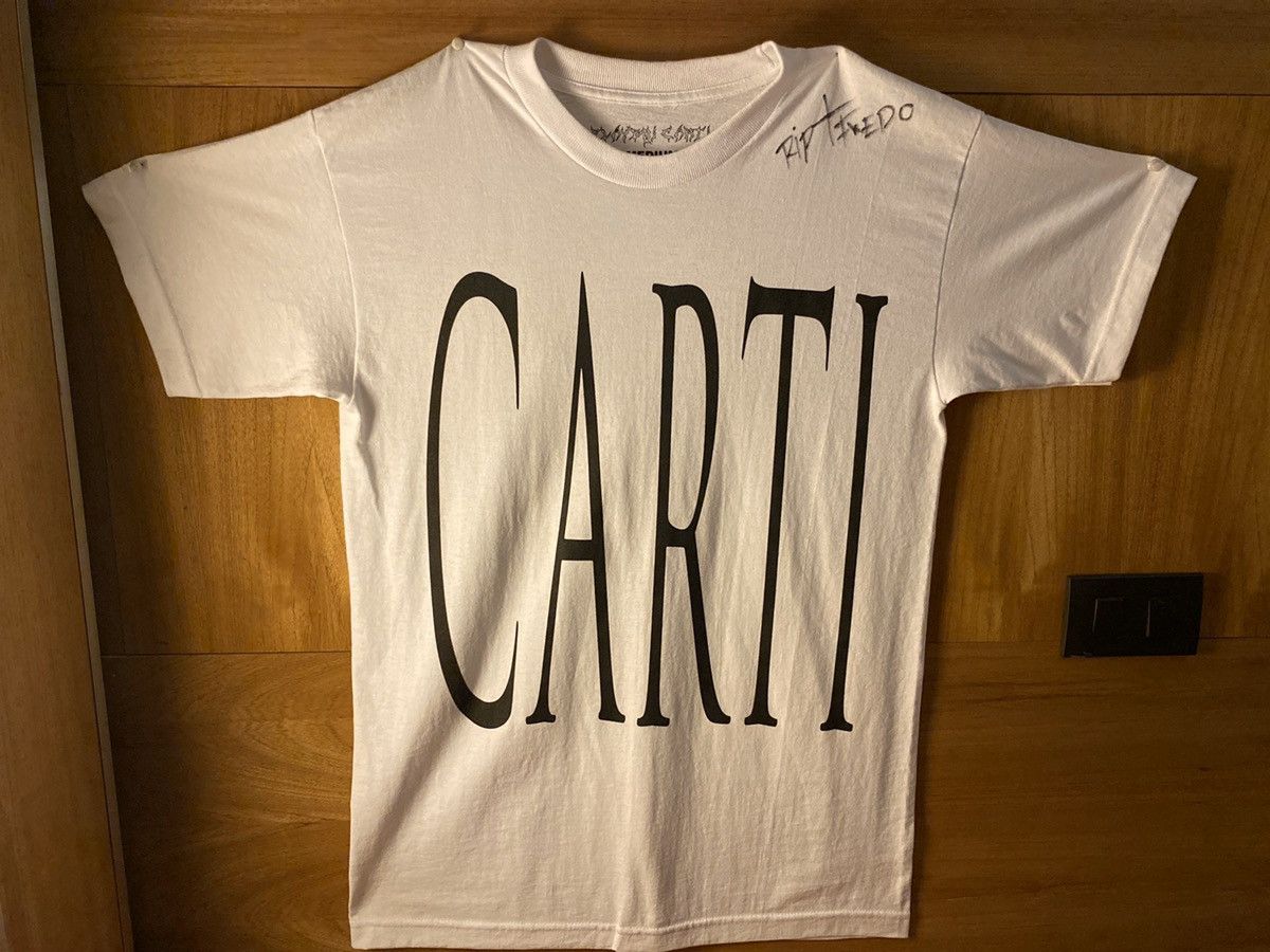 Playboi Carti Playboy Carti Autographed Tee Paris Pop Up | Grailed