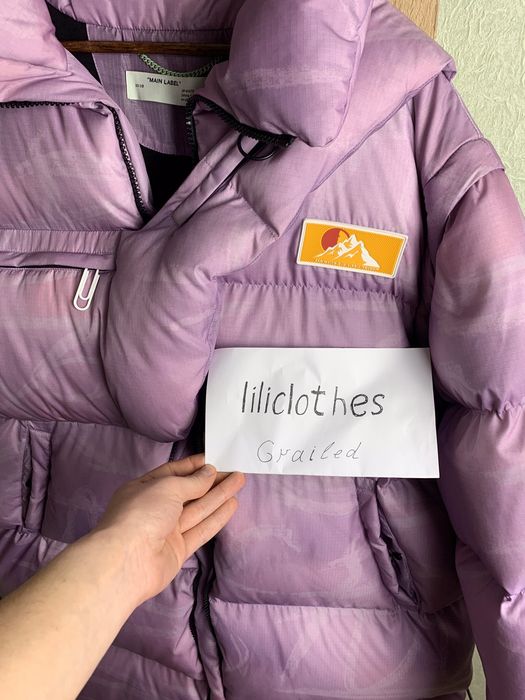 Off-White OFF WHITE x Virgil Abloh Playboi Carti long puffer jacket ...