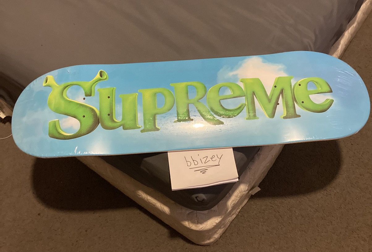 Supreme Supreme Shrek Skateboard Deck Blue | Grailed