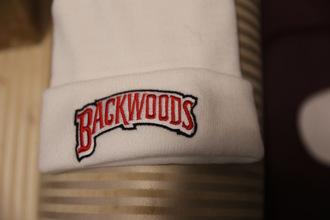Hats white backwoods beanie hat | Grailed