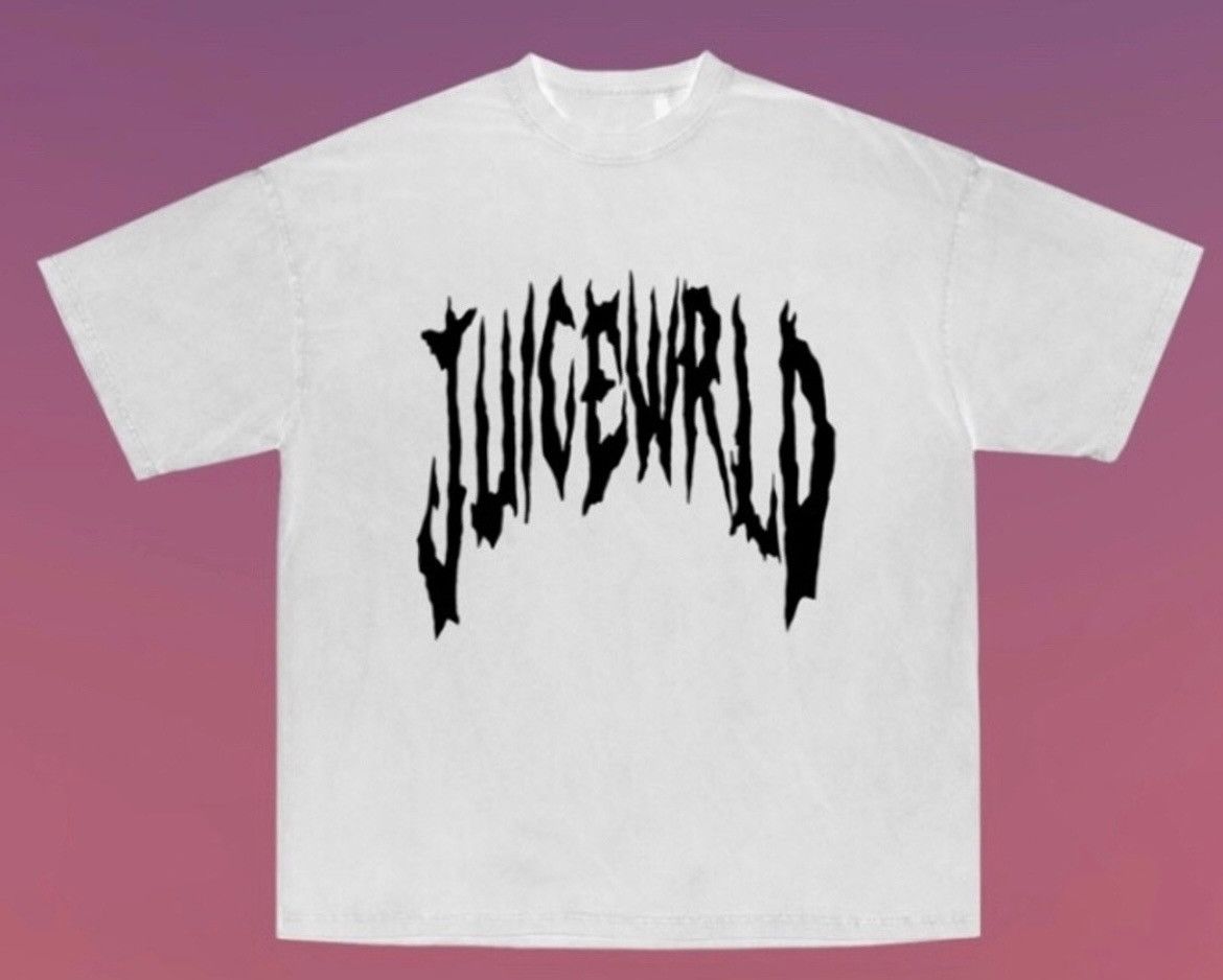 999 Club Juice WRLD 999 Club Merch Classic Logo White Tee | Grailed