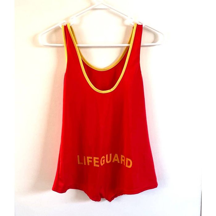Movie Baywatch Lifeguard One piece bathing suit | Grailed