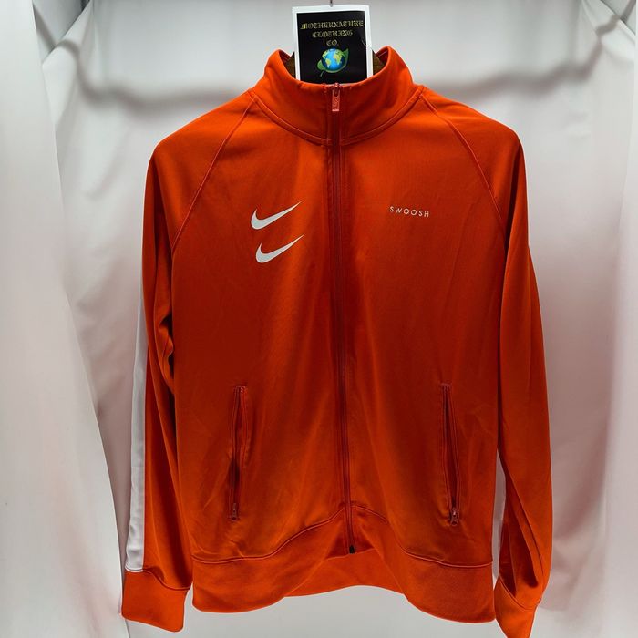 Nike EPIC NIKE DOUBLE SWOOSH WARM UP FULL ZIP L/S JACKET | Grailed