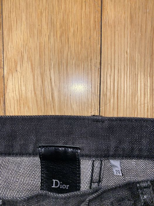 Dior Dior AW07 Luster Reissue Waxed Jeans | Grailed