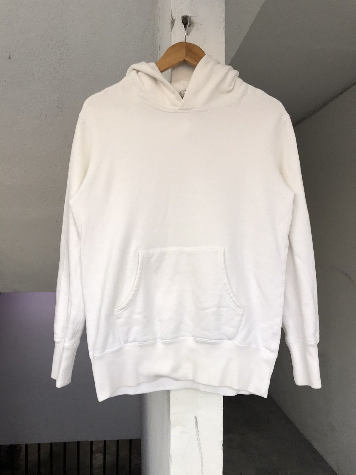 Loopwheeler × The Real McCoy's Vintage Loopwheeler White Hoodie | Grailed