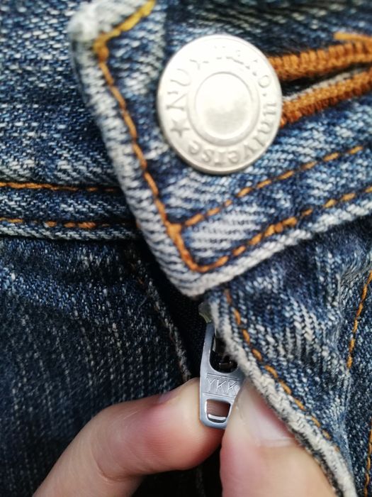 Nano Universe Japanese Brand Nano Universe Red Selvedge Ripped Jeans ...