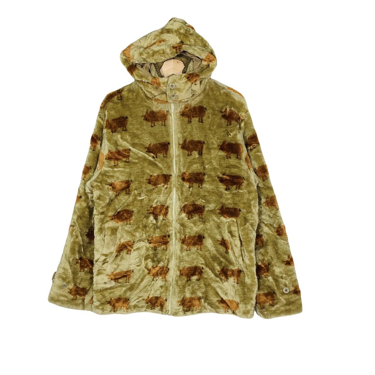 Japanese Brand Drug store jacket reversible big logo embroidered | Grailed