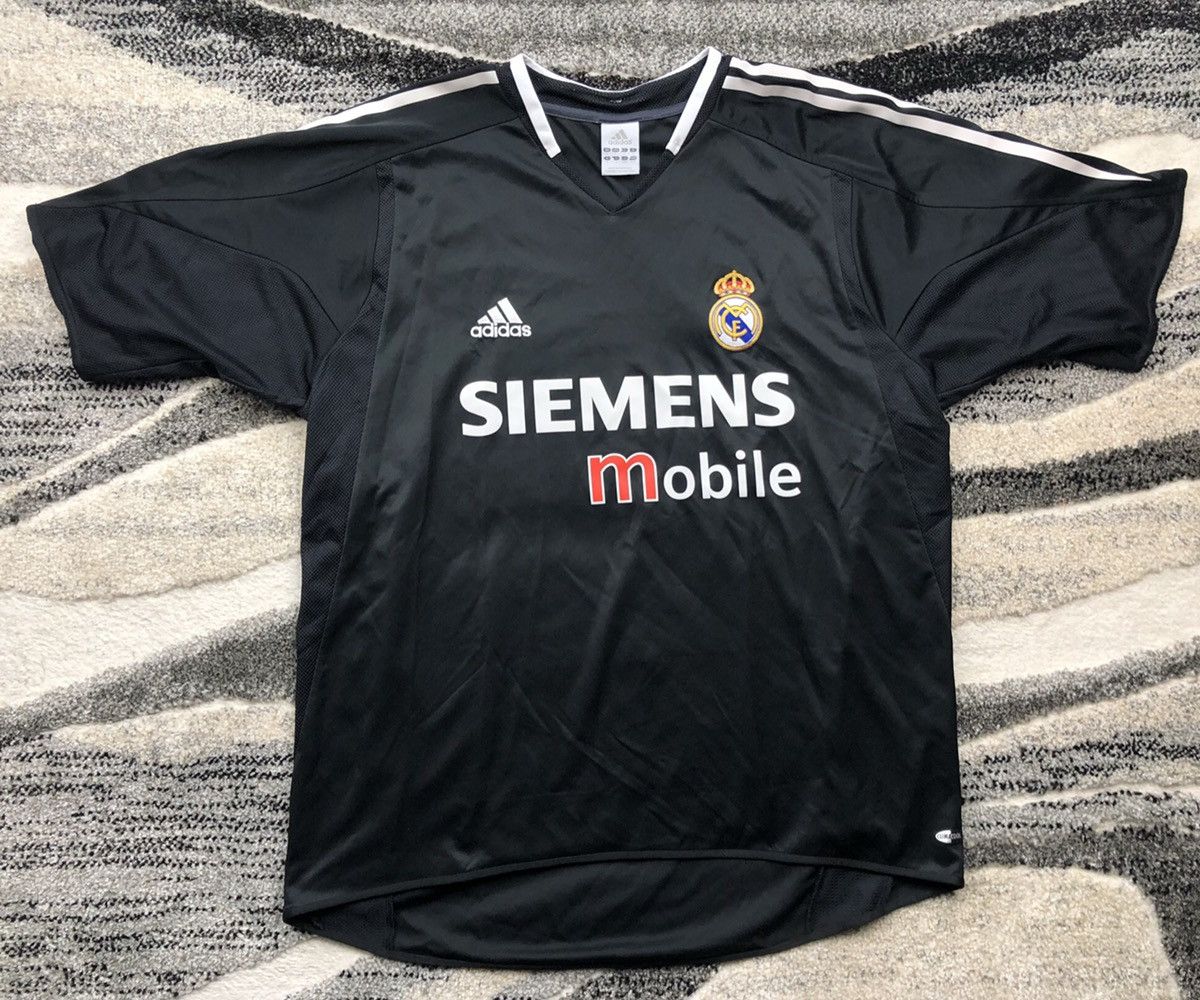 Adidas × Soccer Jersey × Vintage Real Madrid Siemens Mobile Soccer ...