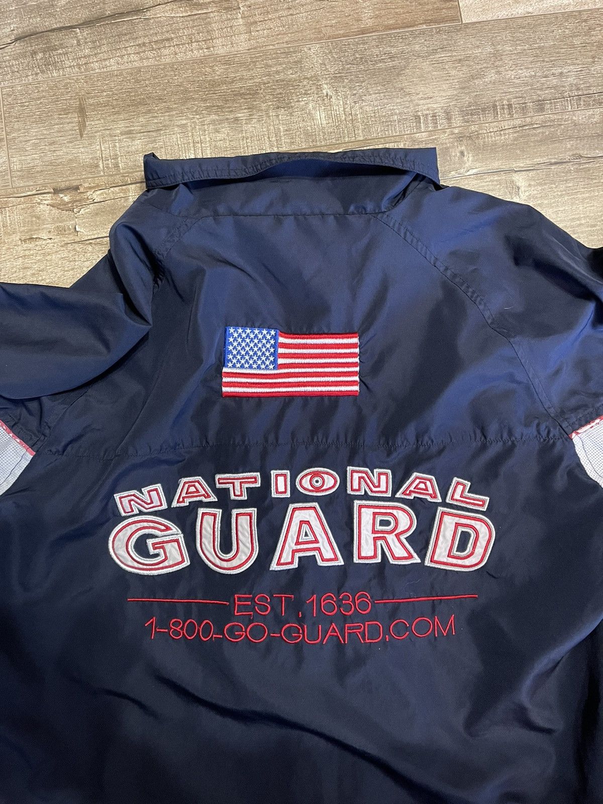 Vintage Vintage 90s National Guard Windbreaker | Grailed