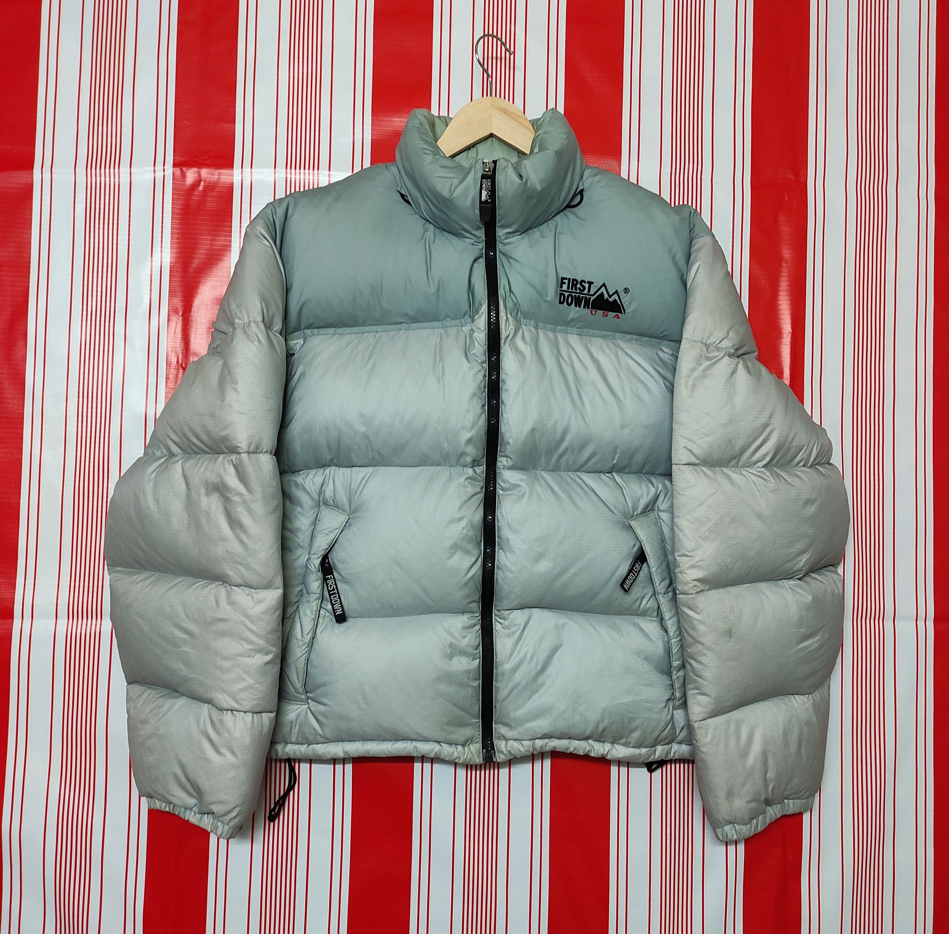 Japanese Brand × Vintage 🛑Gone Today🛑First Down Puffer Jacket | Grailed