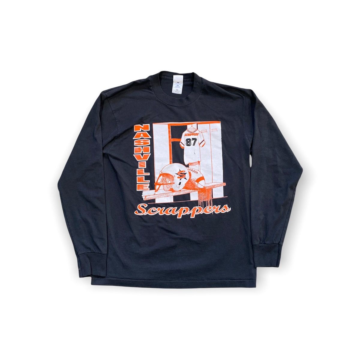 Vintage 90s Nashville scrappers long sleeve tee | Grailed