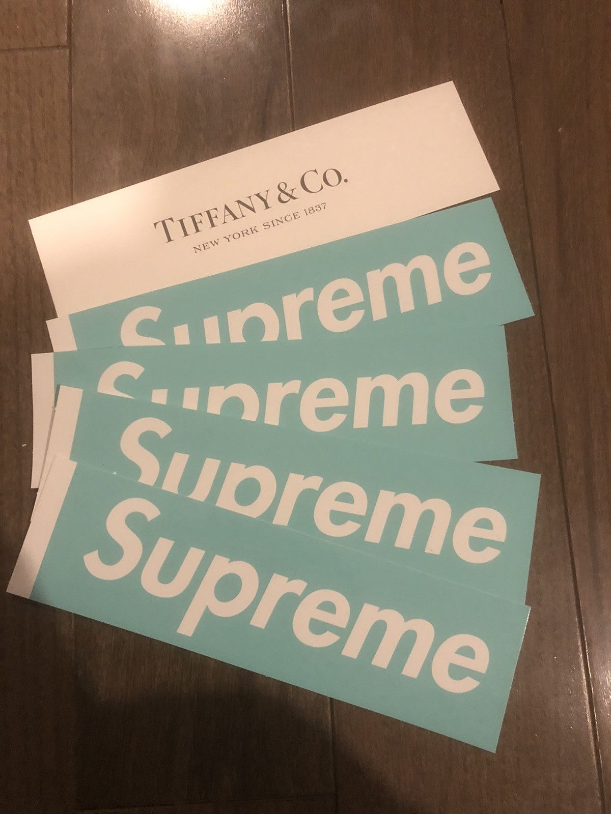 Supreme Supreme Tiffany Bogo Stickers（5） | Grailed