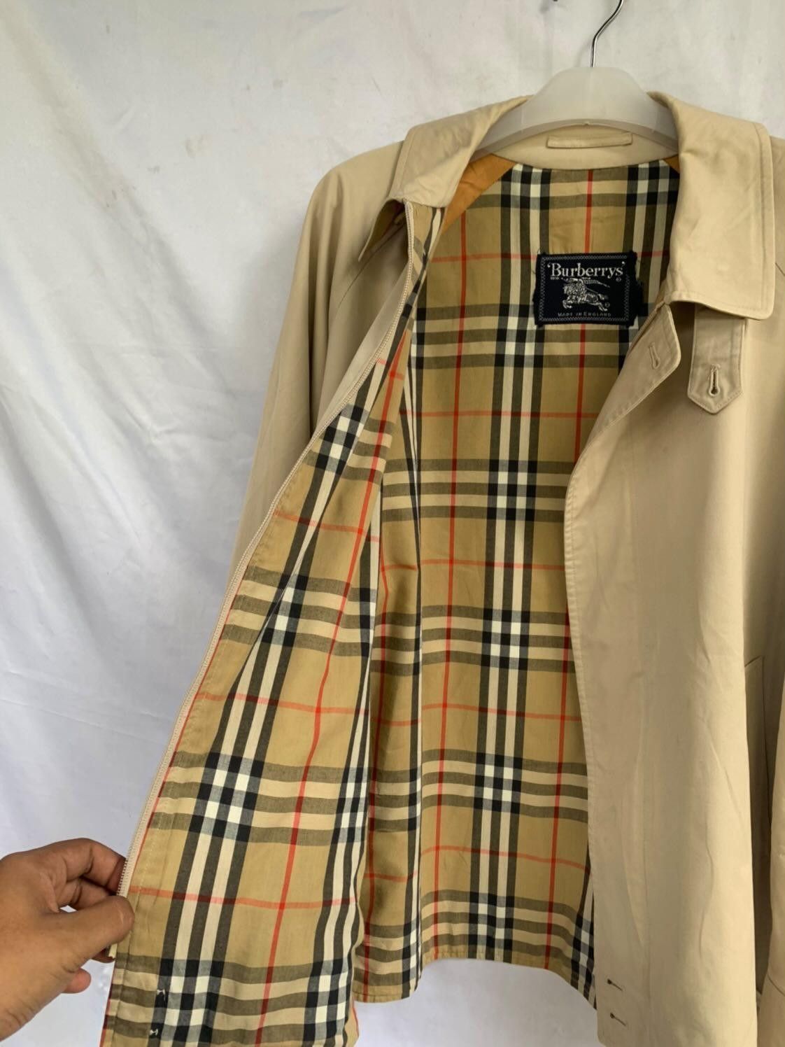 Burberry × Vintage Vintage Burberry Jacket ️Nova Check ️ | Grailed