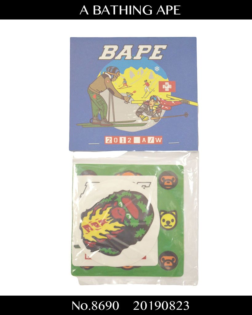 Bape BAPE / Logo Sticker / 8690 - 0823 36.5 | Grailed