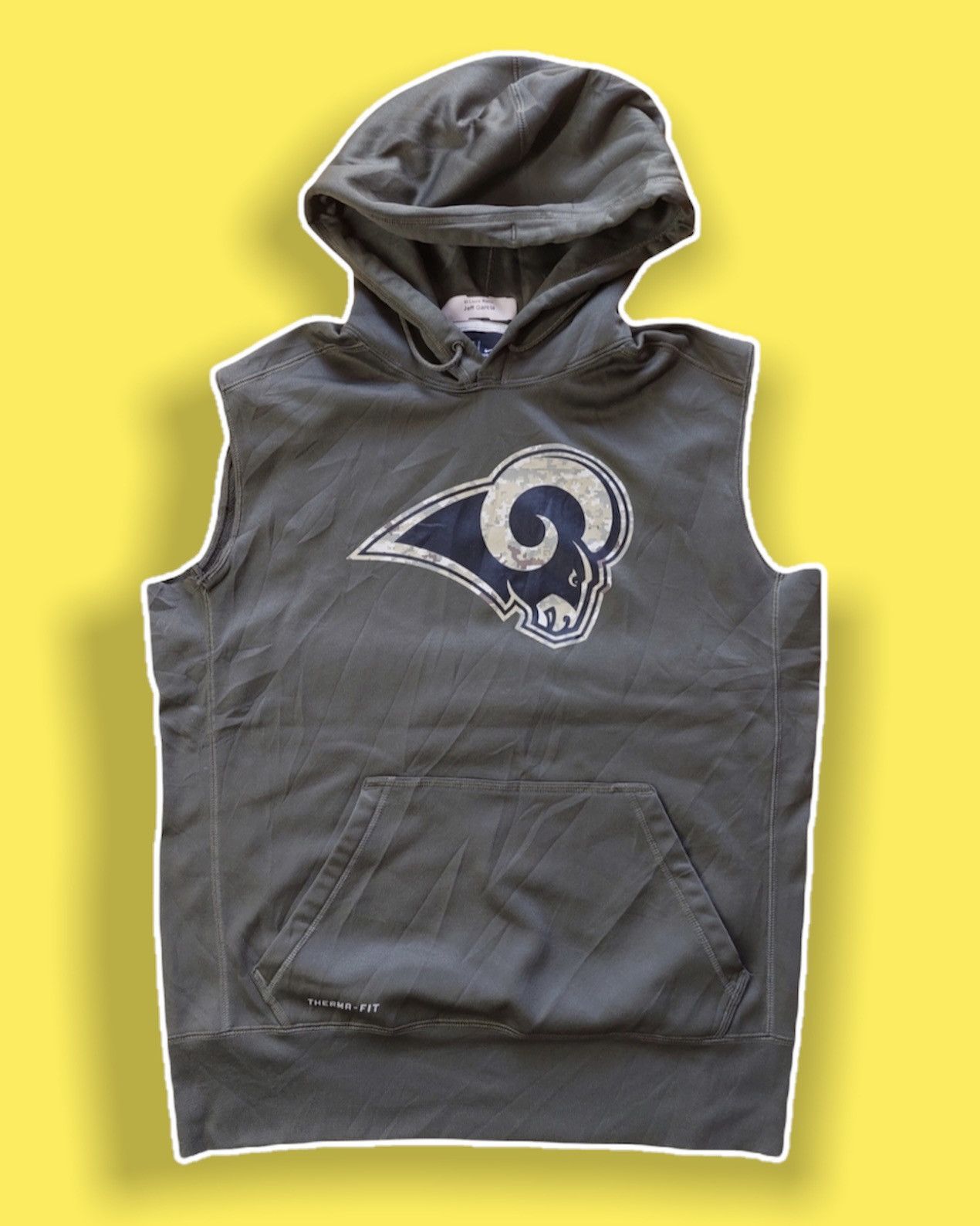 NFL × Nike × Sportswear NIKE X NFL COLLABORATION SLEEVELESS HOODIE ...