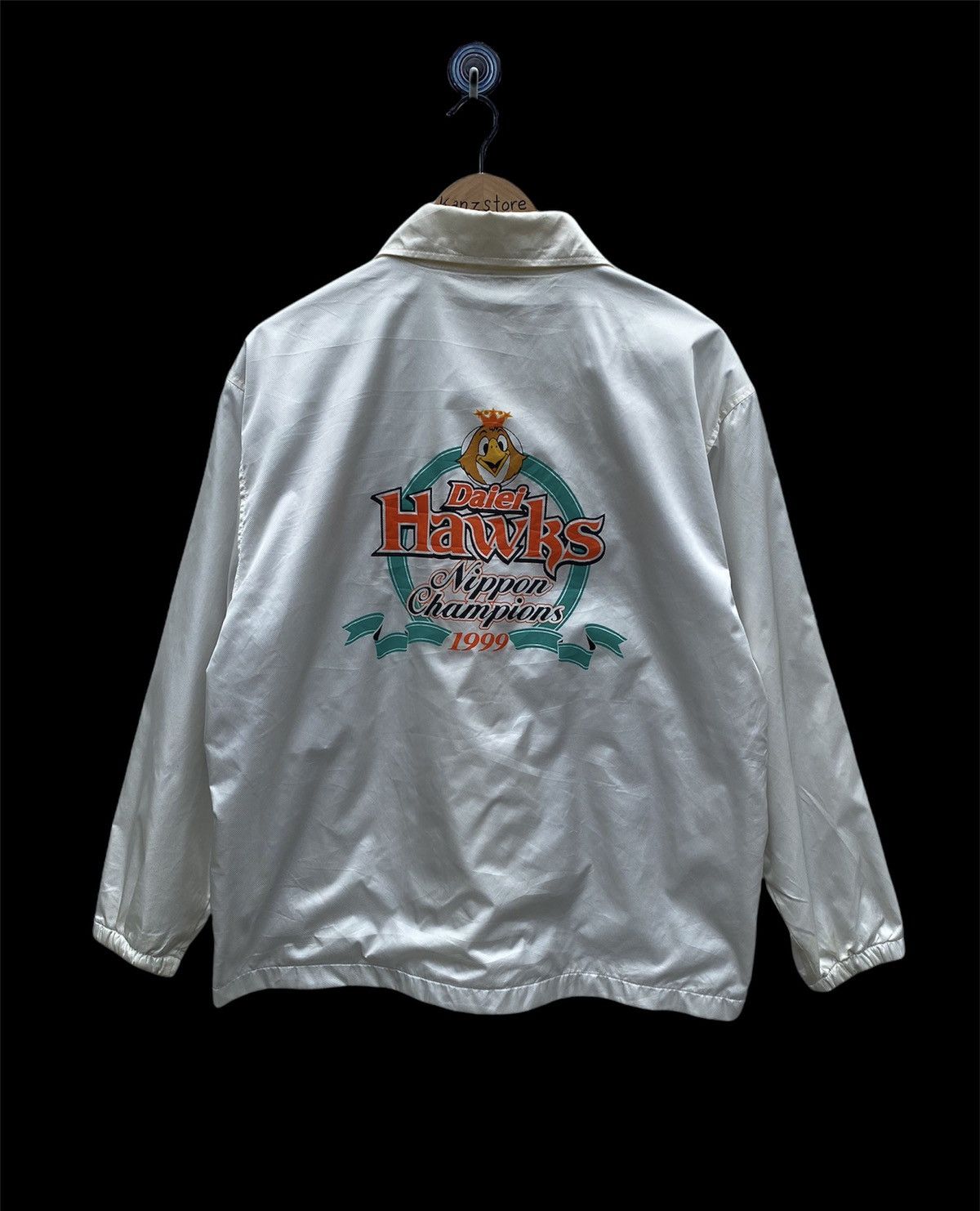 Japanese Brand × Vintage Vintage Daiei Hawks Nippon Champion 1999 ...
