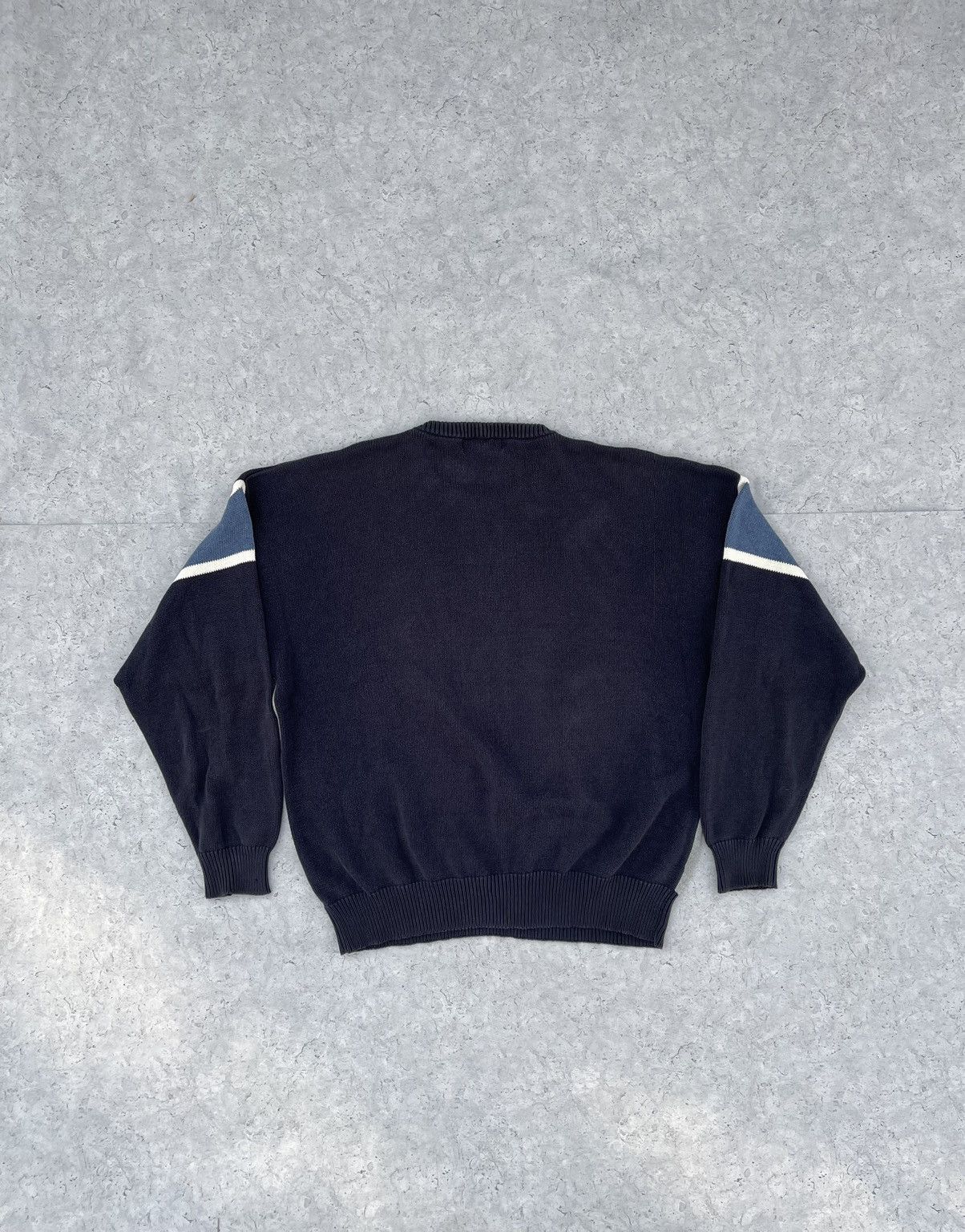 Iceberg × Iceberg History Iceberg History Sweater 1991 Vintage Navy ...