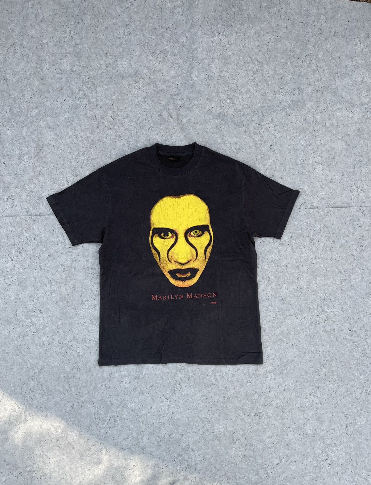 Band Tees Marilyn Manson Tee T Shirt Sex Is Dead Black Faded Grailed