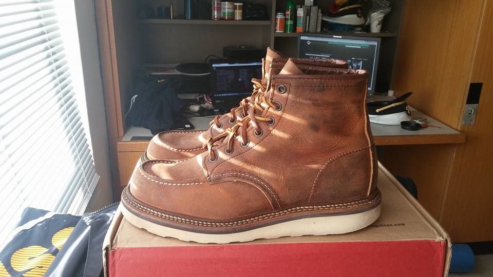 Red Wing 1907 Heritage Moc Toe 6" Boot | Grailed