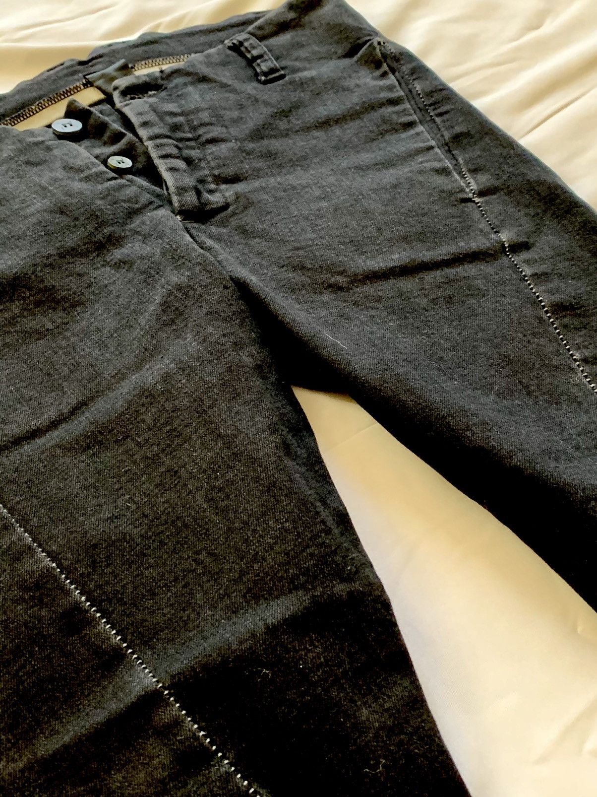 10sei0otto Overlock stitch Denim | Grailed