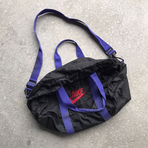 Nike Vintage 90s Toronto Raptors Nike Duffel Bag | Grailed