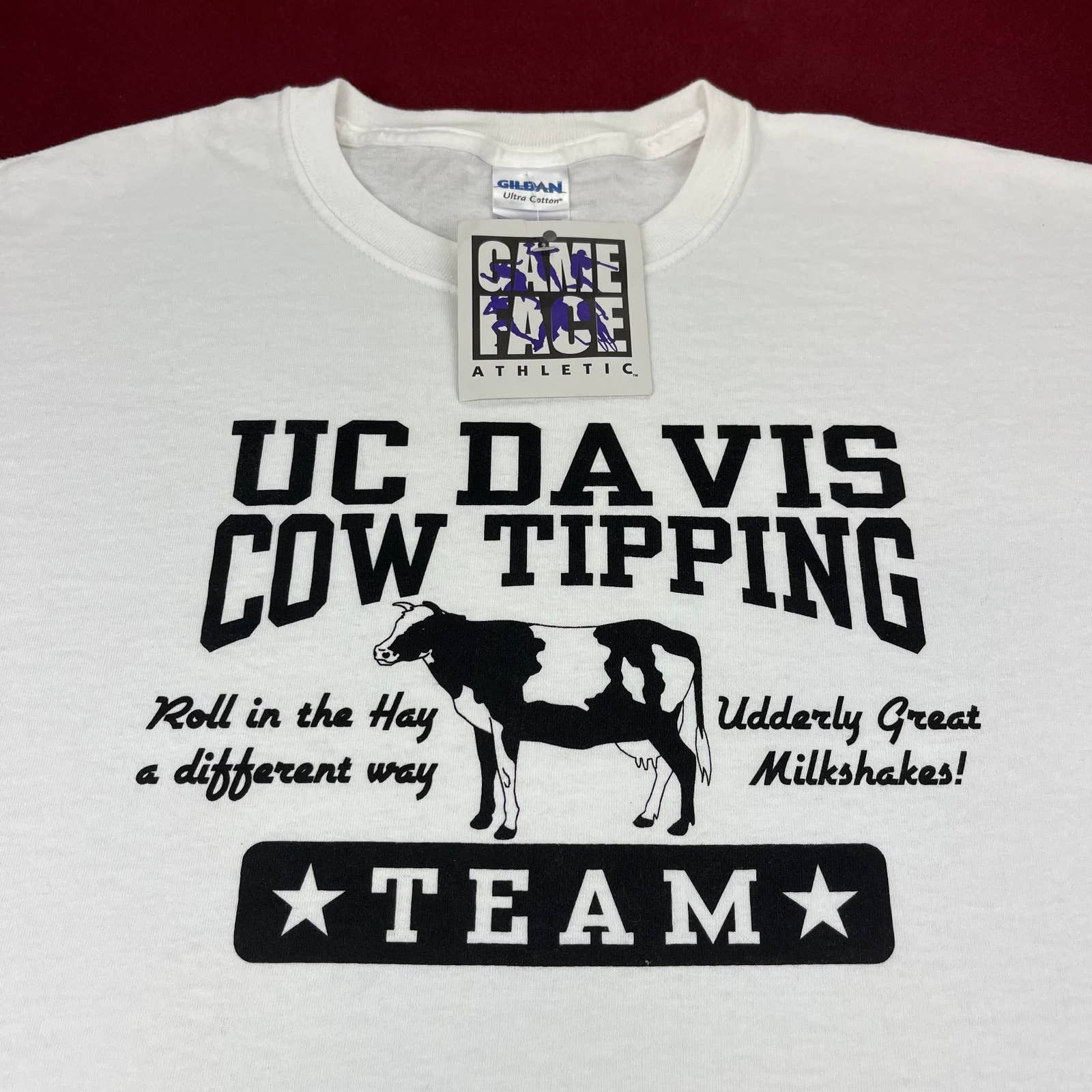 Vintage Vintage UC California Davis Aggies Cow Tipping Team T-Shirt ...
