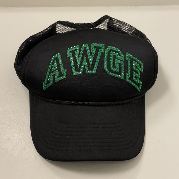 Asap Rocky AWGE Studios Trucker Hat Green | Grailed