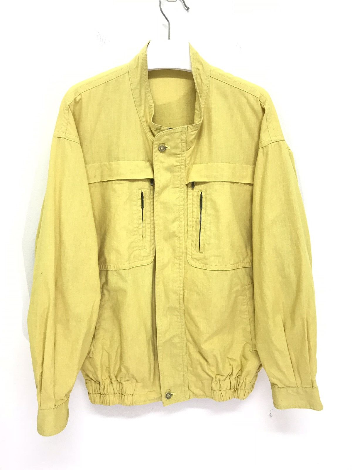 Balmain Made in Japan Pierre Balmain Vintage Bomber Jacket Yellow | Grailed